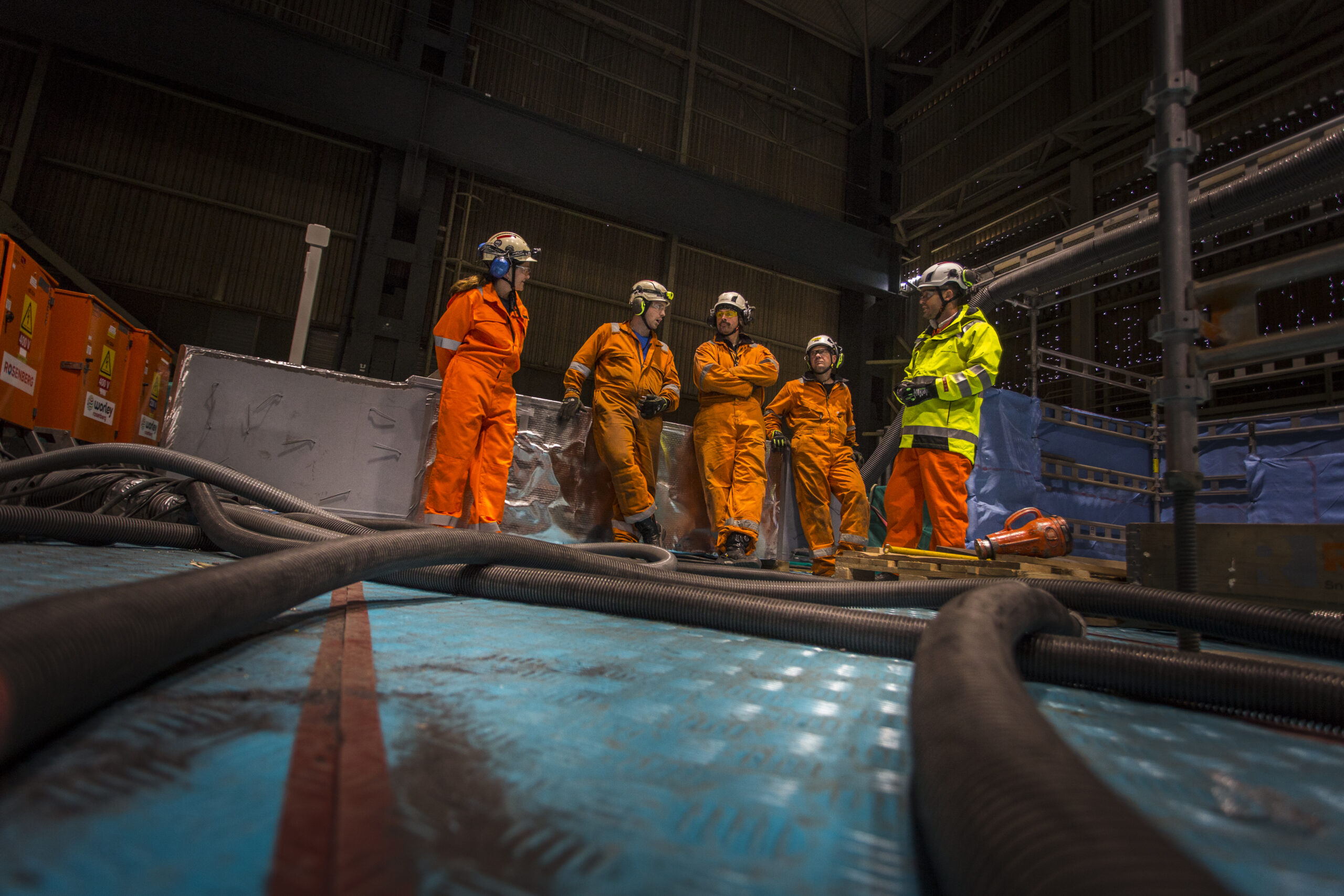 Rig operations at Worley Rosenberg - Norwegian Group